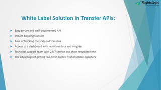 Transfer Module, Transfer Module Booking | PPT