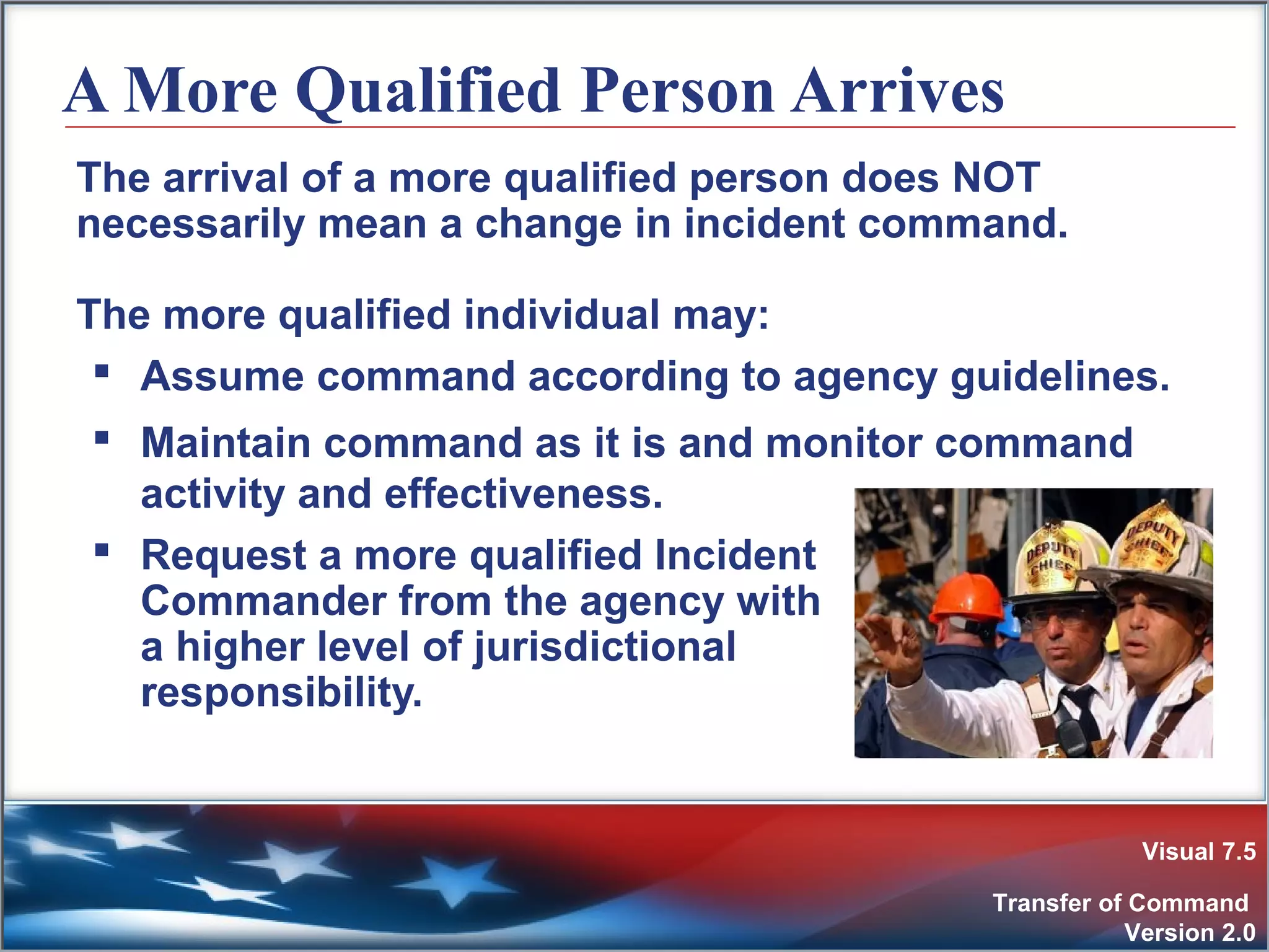Transfer of command | PPT