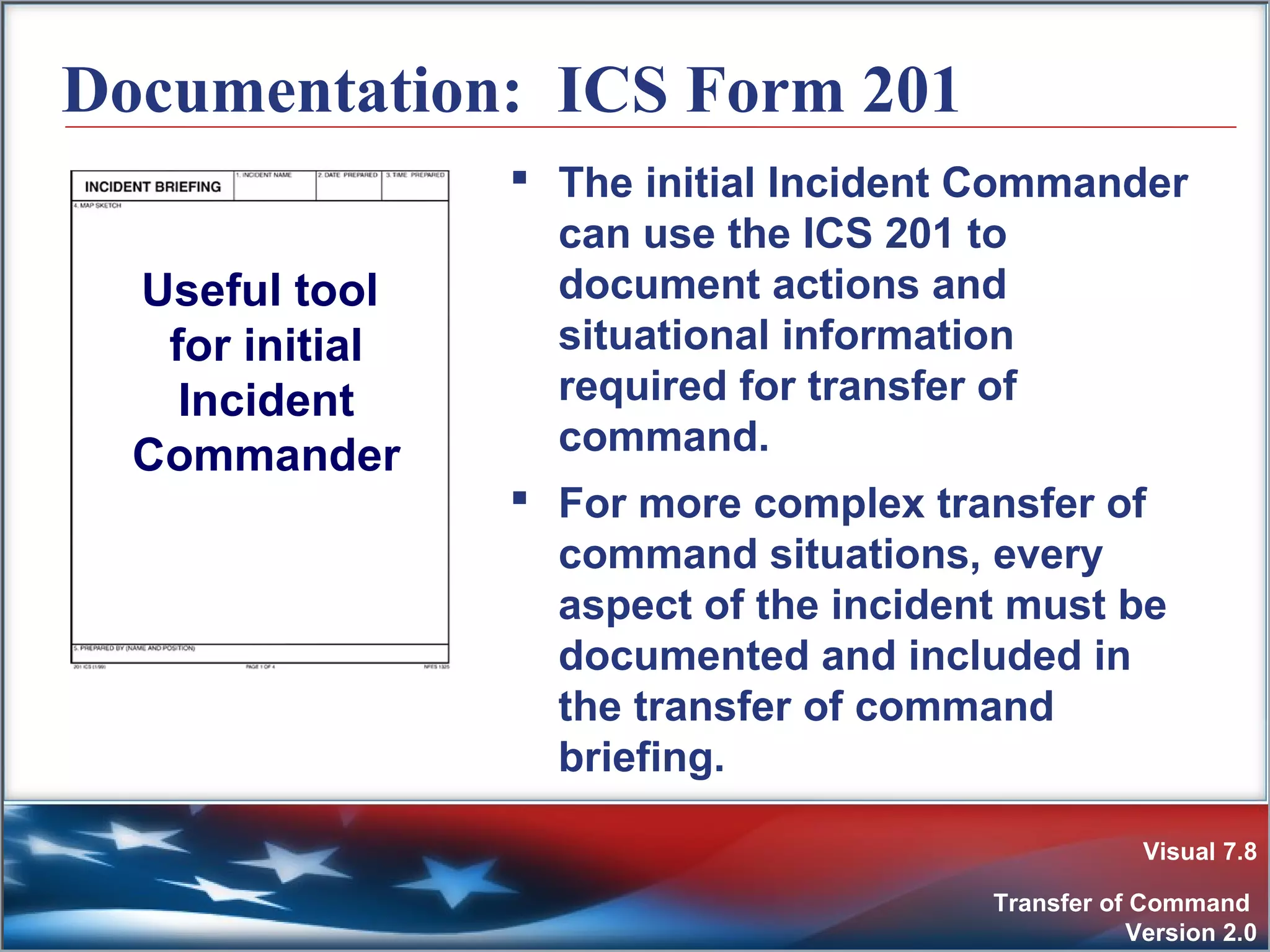 Transfer of command | PPT