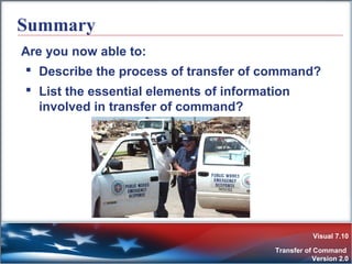 Transfer of command | PPT