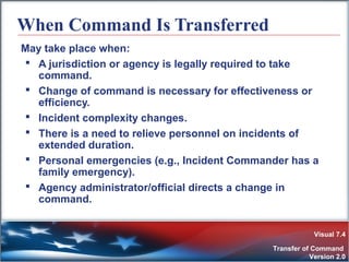 Transfer of command | PPT