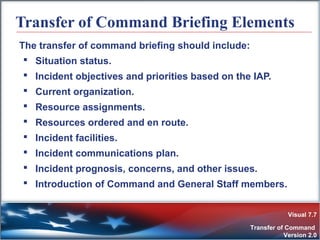 Transfer of command | PPT