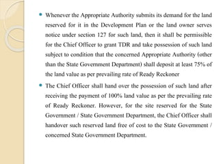 Transfer of development right | PPTX