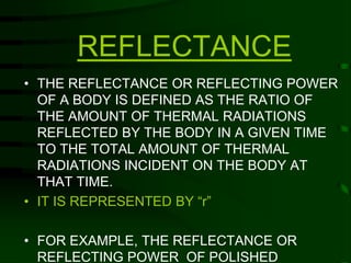 Transfer of heat | PPTX