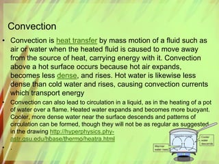 Transfer of heat | PPTX