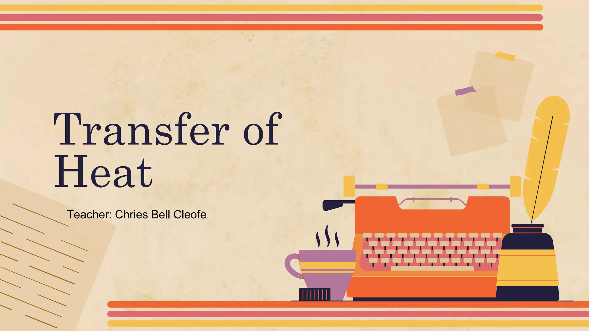 TRANSFER OF HEAT. science lesson for grade 5 learnerspptx | PPTX