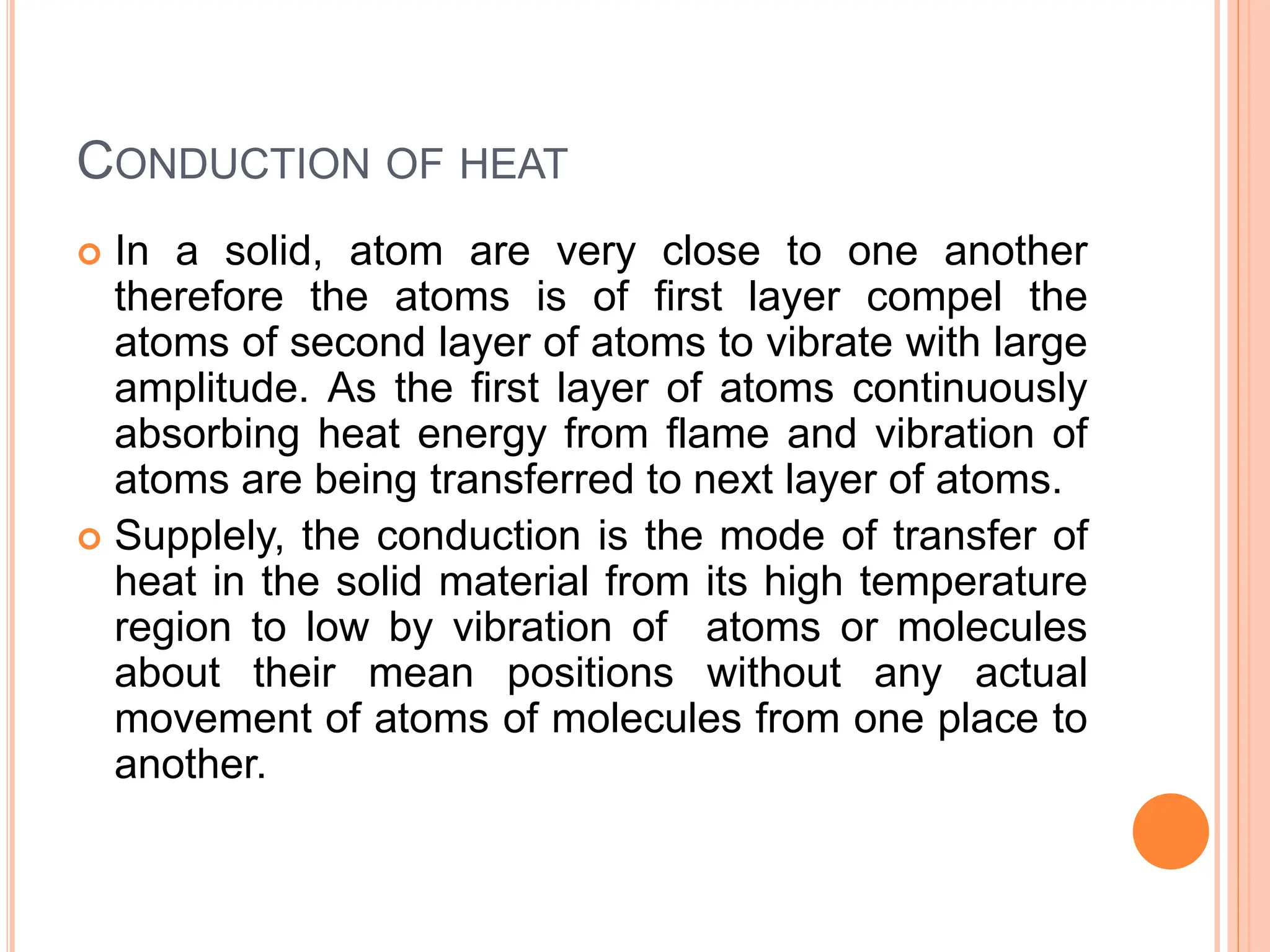 transfer of heat Teaching of General Science 2nd.pptx