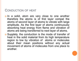transfer of heat Teaching of General Science 2nd.pptx