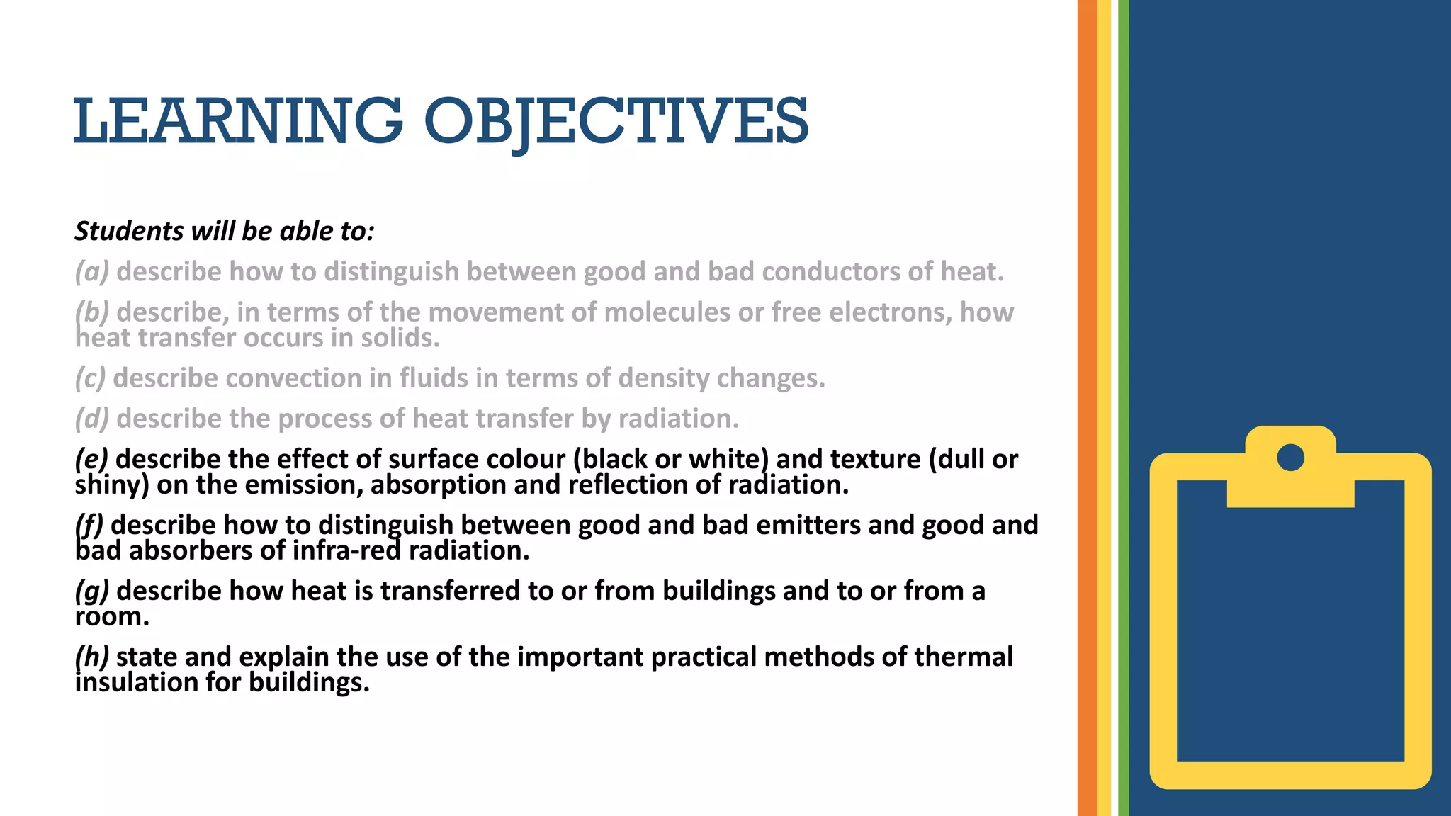 Transfer of heat energy | PPT