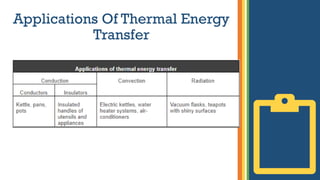 Transfer of heat energy | PPT