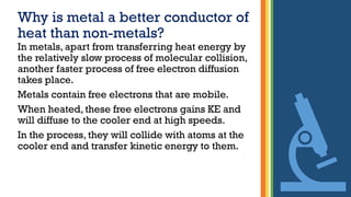 Transfer of heat energy | PPT