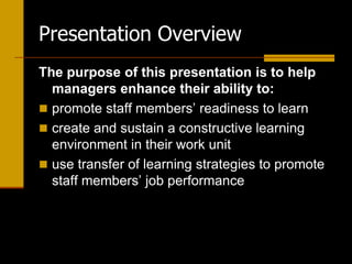 Transfer of Learning | PPTX