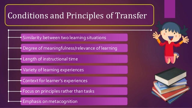 Transfer of learning