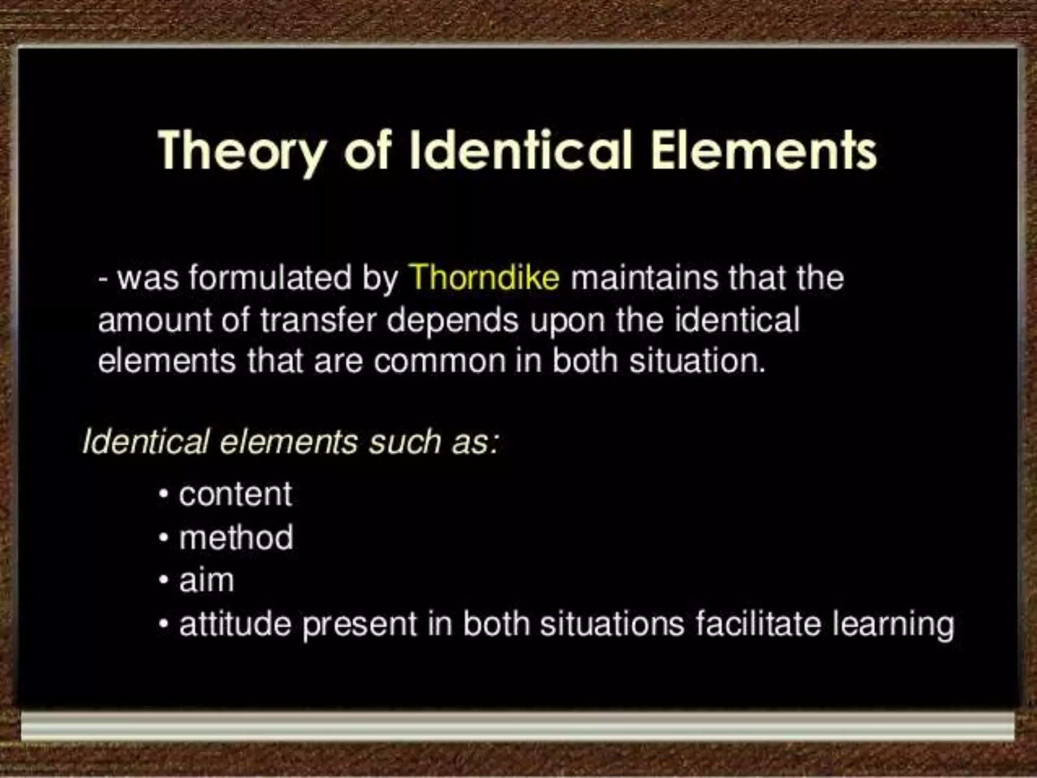 Transfer of learning | PPTX