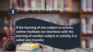 Transfer of learning | PPT