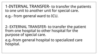 TRANSFER OF PATIENTS IN HOSPITAL SETTING.pptx
