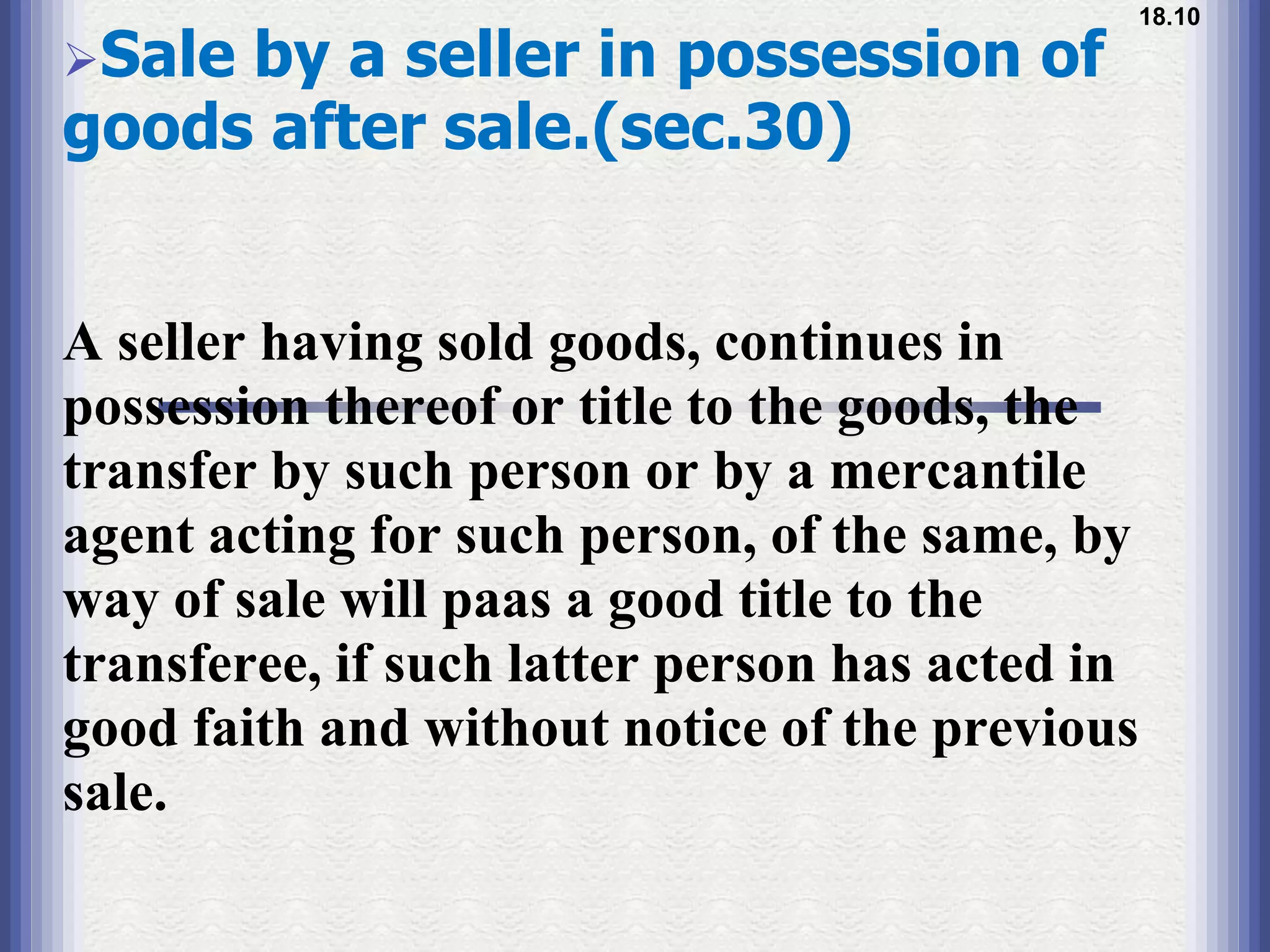 Transfer of property | PPTX