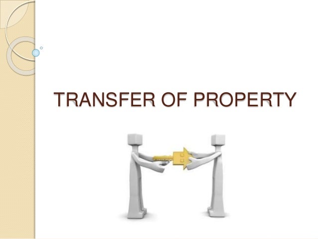 Transfer Of Property transfer-of-property