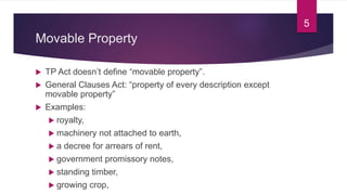 Transfer of property | PPTX