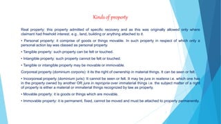 Transfer of property act, 1882 | PPTX
