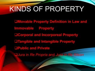 Transfer of property law and Easement.pptx