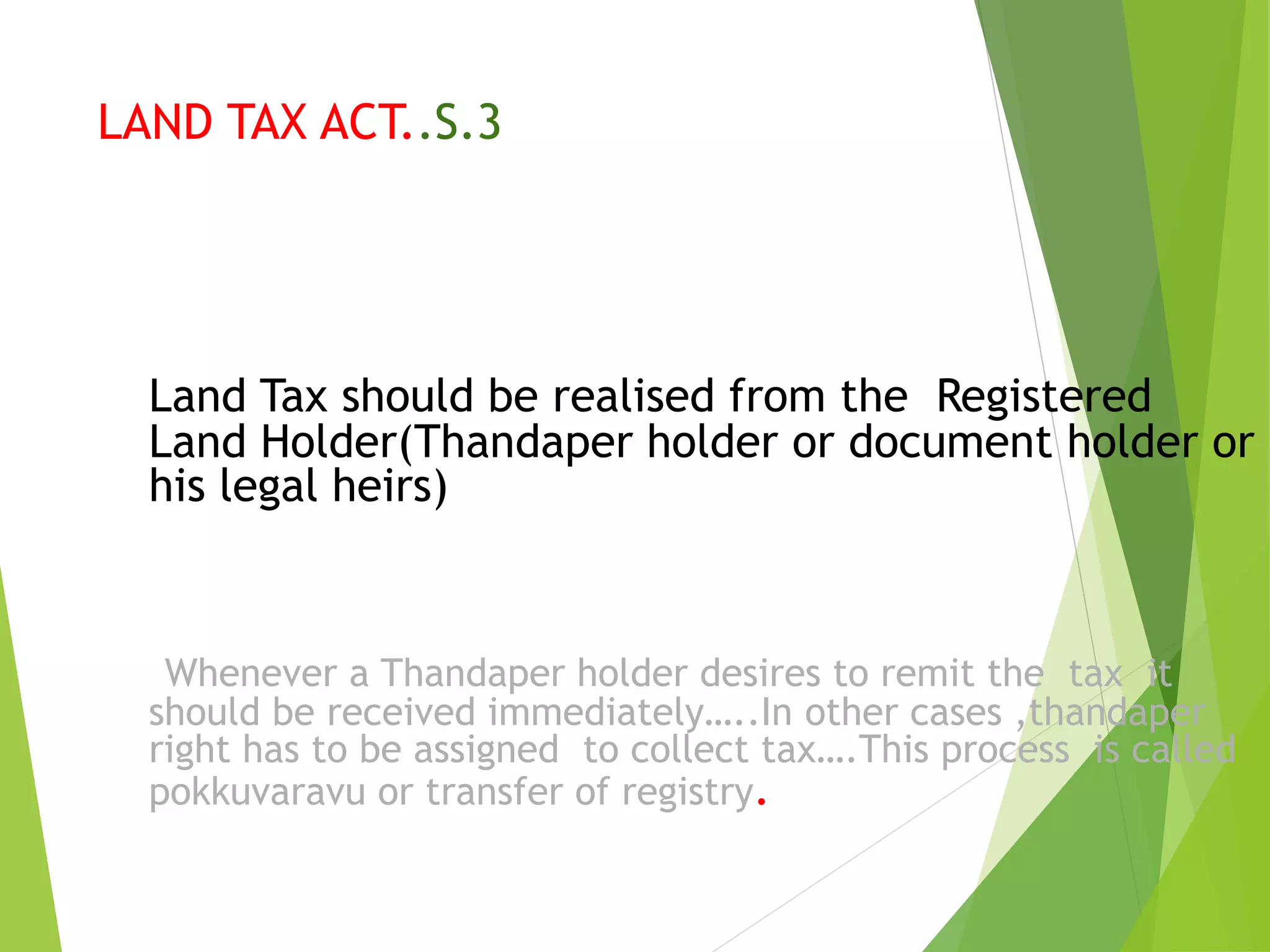 Everything about POKKUVARAVU IN KERALA - KeralaTransfer of Registry ...