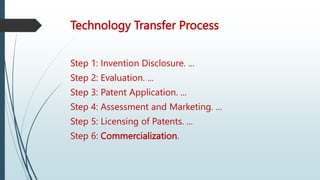 Transfer of Technology 8.pptx Transfer of Technology 8.pptx Transfer of ...