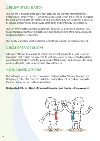 Transfer of Undertakings (Protection of Employment) (TUPE) Policy ...