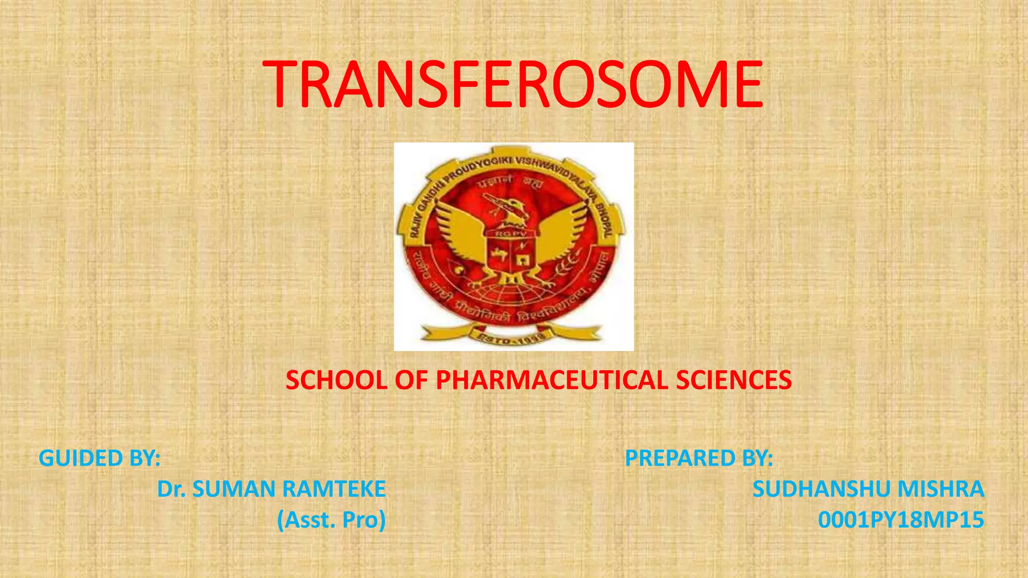 Transferosome | PPTX