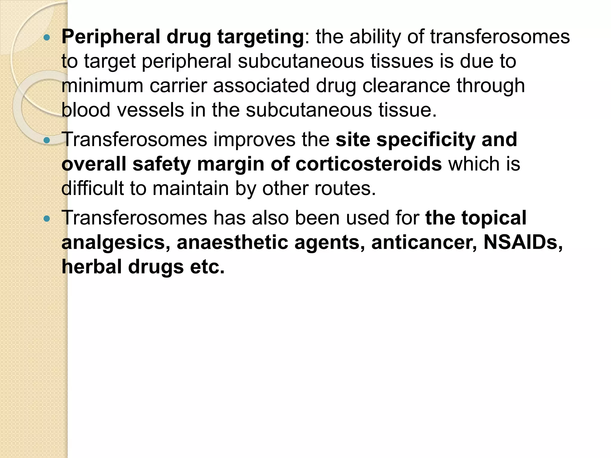 Transferosomes | PPTX