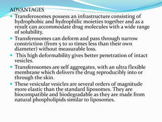 Transferosomes | PDF