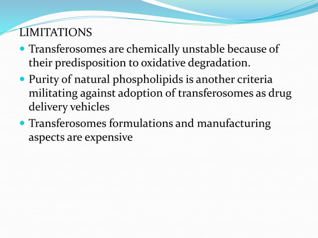 Transferosomes | PDF | Skin Care | Beauty