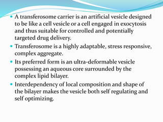 Transferosomes | PDF