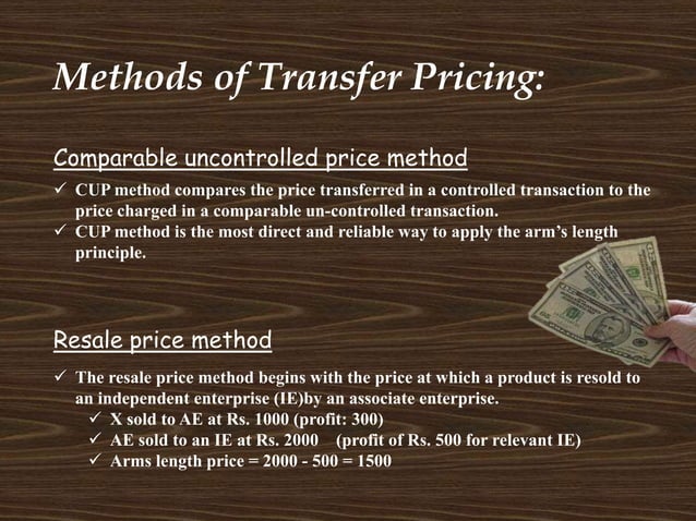 Transfer pricing | PPTX | Business Accounting & Finance | Business