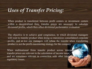 Transfer pricing | PPTX