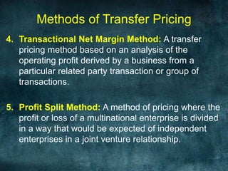 Transfer Pricing | PPTX