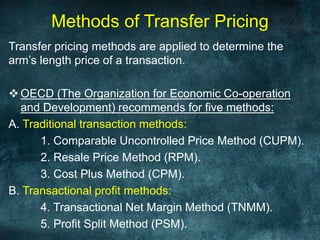 Transfer Pricing | PPTX