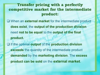 Pricing Strategies;Transfer pricing- managerial economics | PPTX