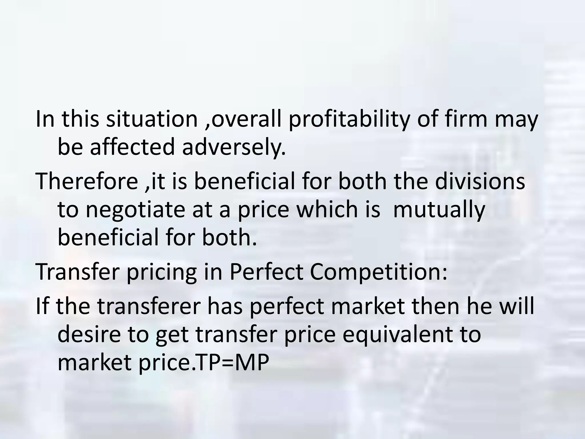Transfer pricing | PPTX