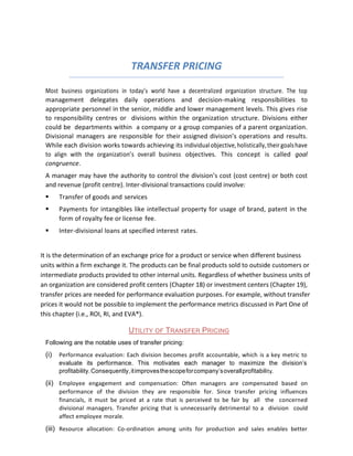 TRANSFER PRICING | PDF