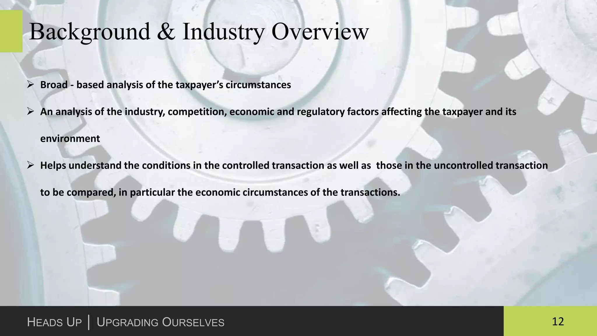 Transfer pricing basics | PPSX