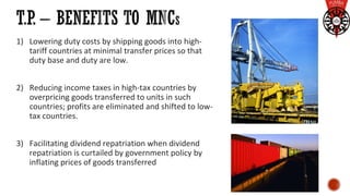 Transfer pricing How MNC's use it | PPT