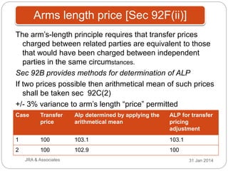 Transfer Pricing | PPTX | Business Accounting & Finance | Business