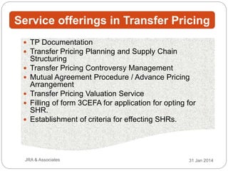 Transfer Pricing | PPTX | Business Accounting & Finance | Business