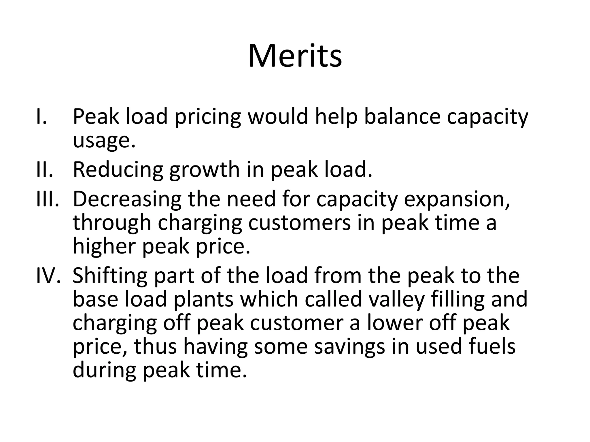 Transfer and peak load pricing technique | PPTX