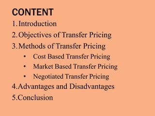 PPT on Transfer Pricing | PPTX