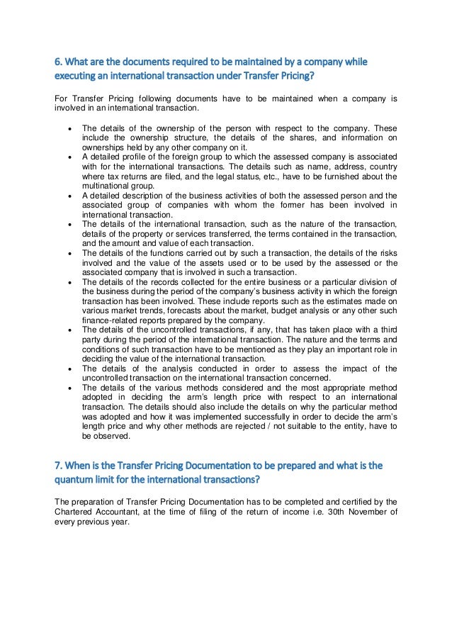 Transfer Pricing Report Guidelines And safe Harbour Rules transfer-pricing-report-guidelines-and-safe-harbour-rules