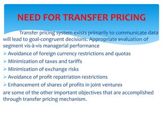 Introduction to Transfer pricing | PPTX
