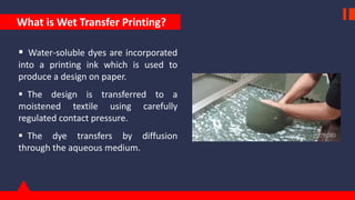 Transfer Printing | PPTX