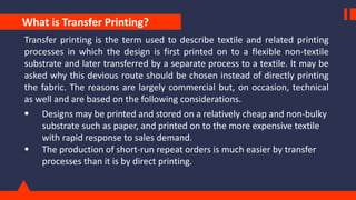 Transfer Printing | PPTX
